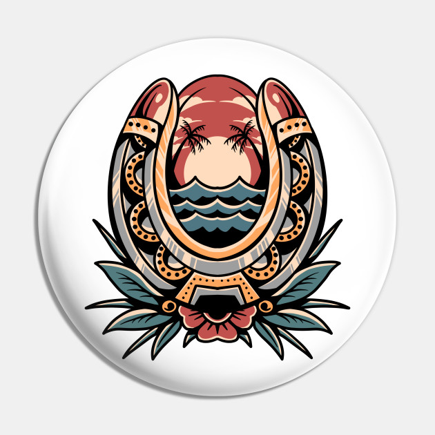 Sailor Jerry Horseshoe Tattoo