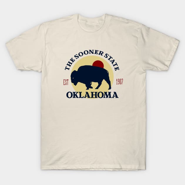 Oklahoma, Sooner State - Oklahoma - T-Shirt | TeePublic