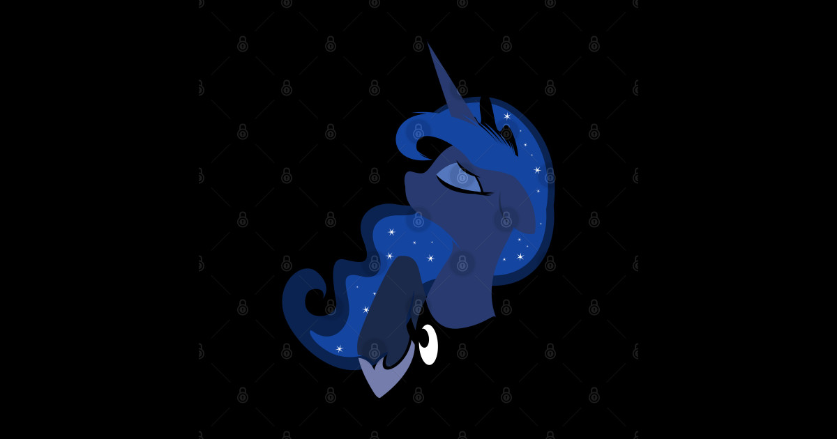 Princess Luna - My Little Pony - Sticker | TeePublic