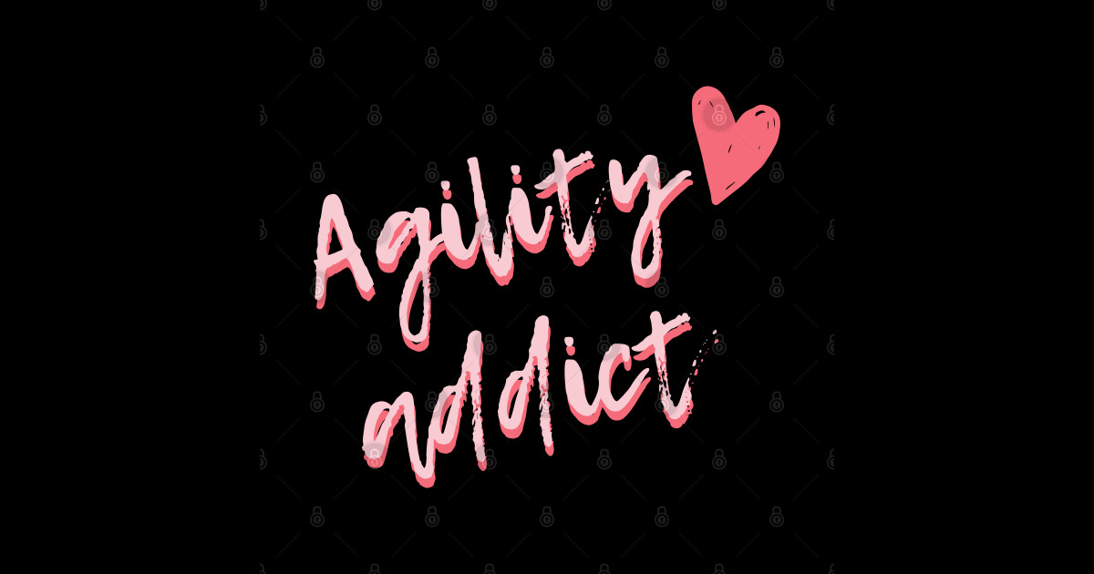 Agility addict - passionate about agility in pink - Agility - Posters ...