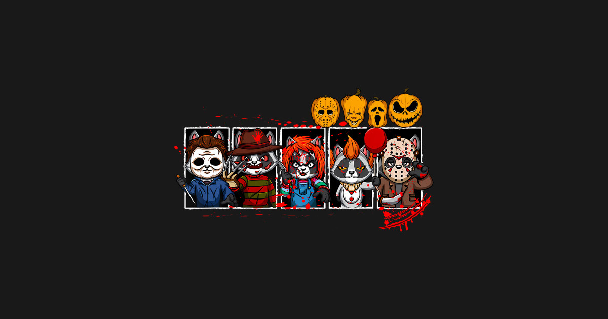 My Little Horror Crew Halloween Horror Movies Racoon - My Little Horror ...