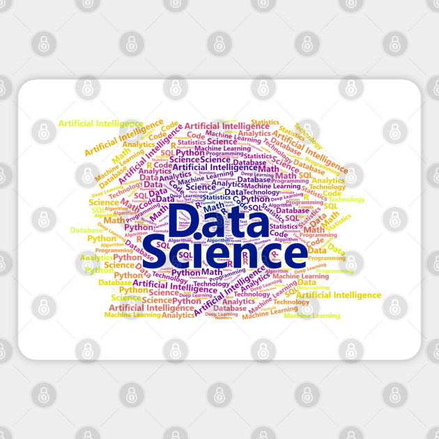 Data Science Word Cloud | Plasma Palette - Data Science - Magnet ...