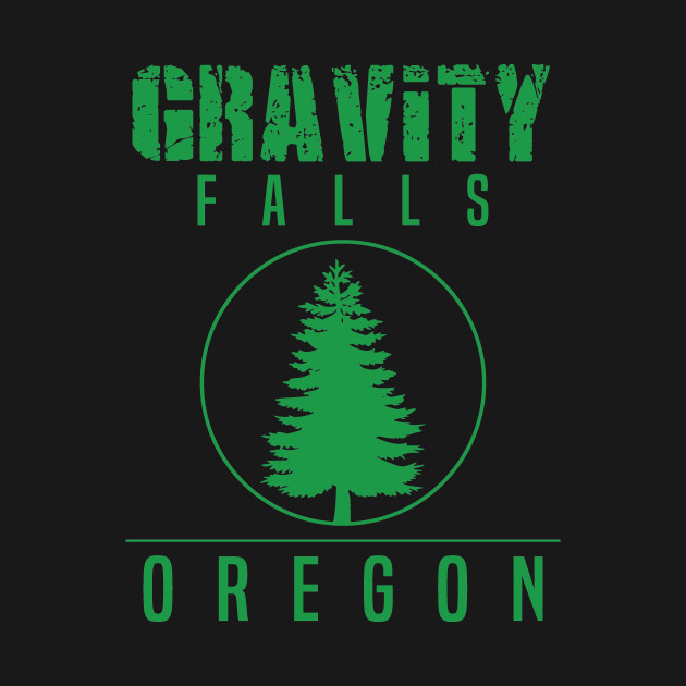 Gravity Falls Oregon Pine - Gravity Falls - Hoodie | TeePublic