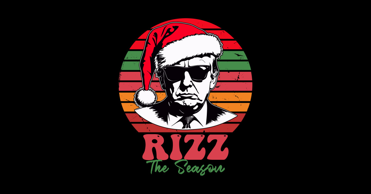 Rizz The Season - Christmas - Sticker | TeePublic
