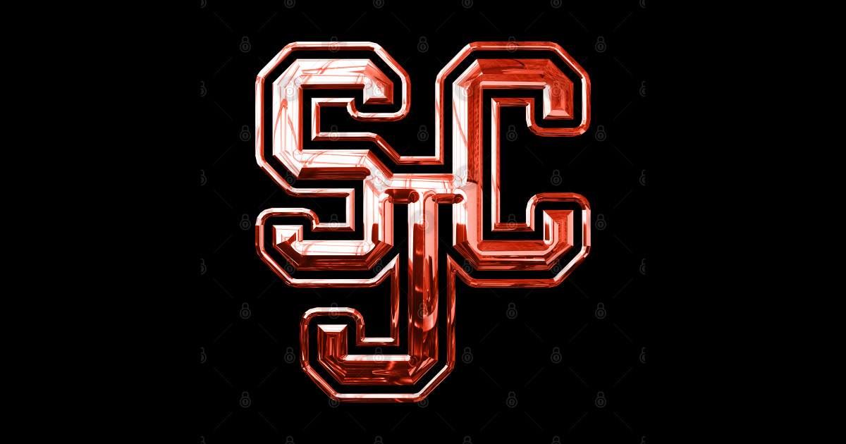 SJC – San Jose Chrome Effect - San Jose - Sticker | TeePublic