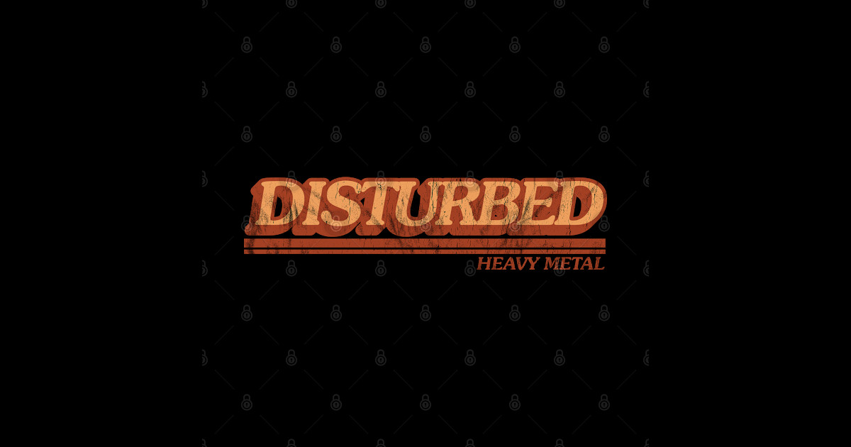 Disturbed Vintage - Disturbed - Sticker | TeePublic