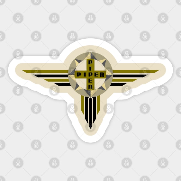 Piper Aircraft USA - Piper Aircraft Usa - Sticker | TeePublic
