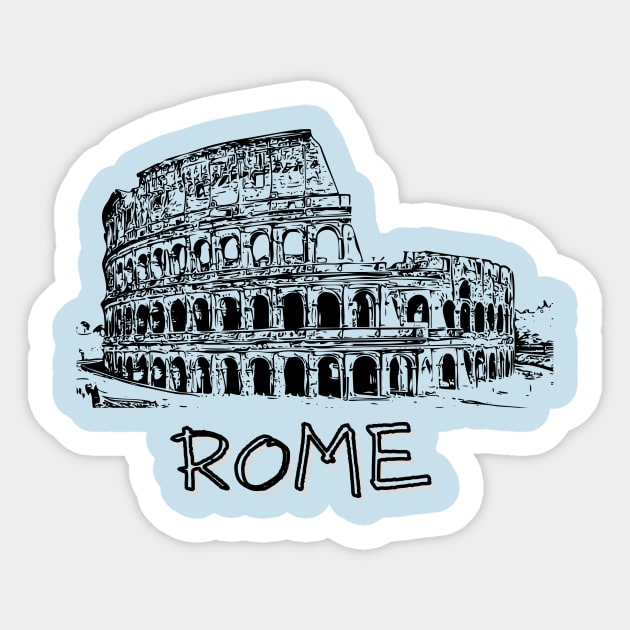 Rome - Rome - Sticker | TeePublic