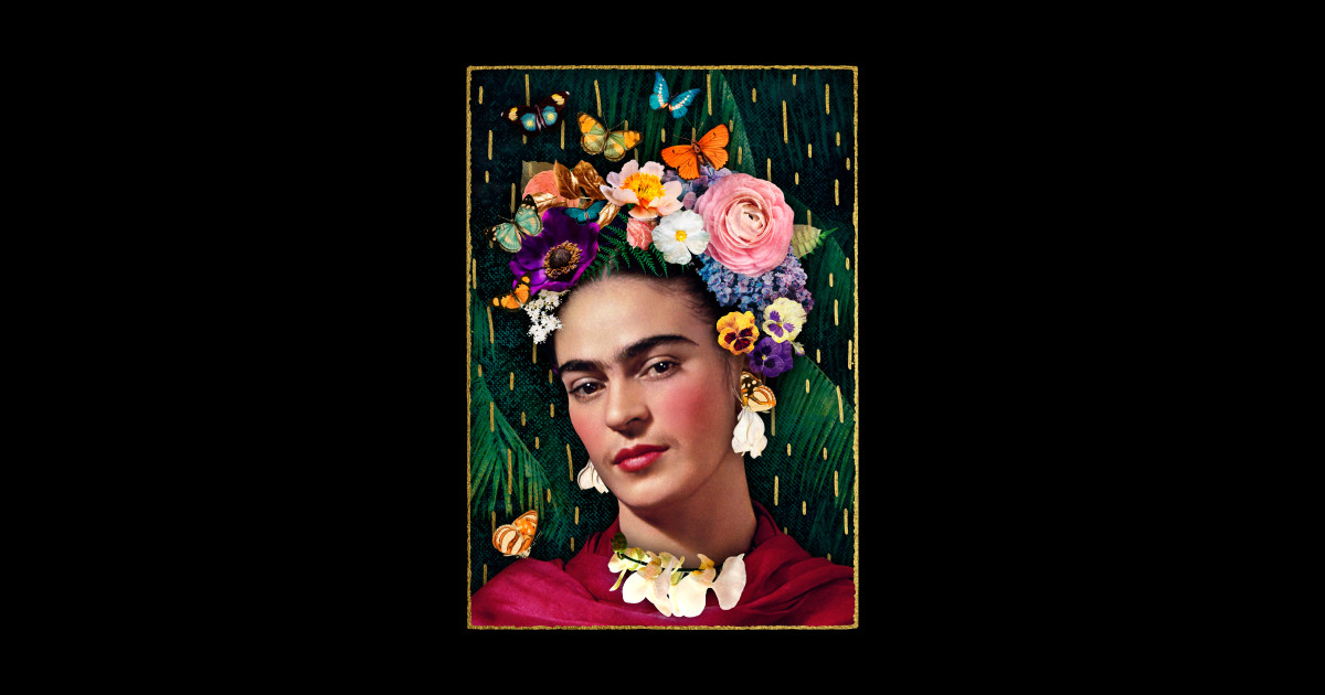 frida kahlo: everything flies – icons series - Frida Kahlo - Sticker ...