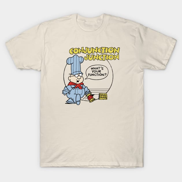 Conjunction Junction - engineer - Saturday Morning Cartoons - T-Shirt ...