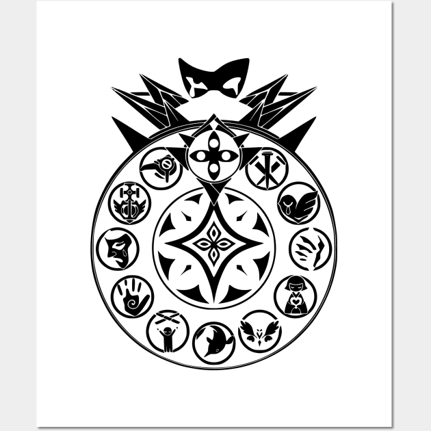 Genshin Impact Fatui Harbingers - Genshin Impact - Posters and Art ...