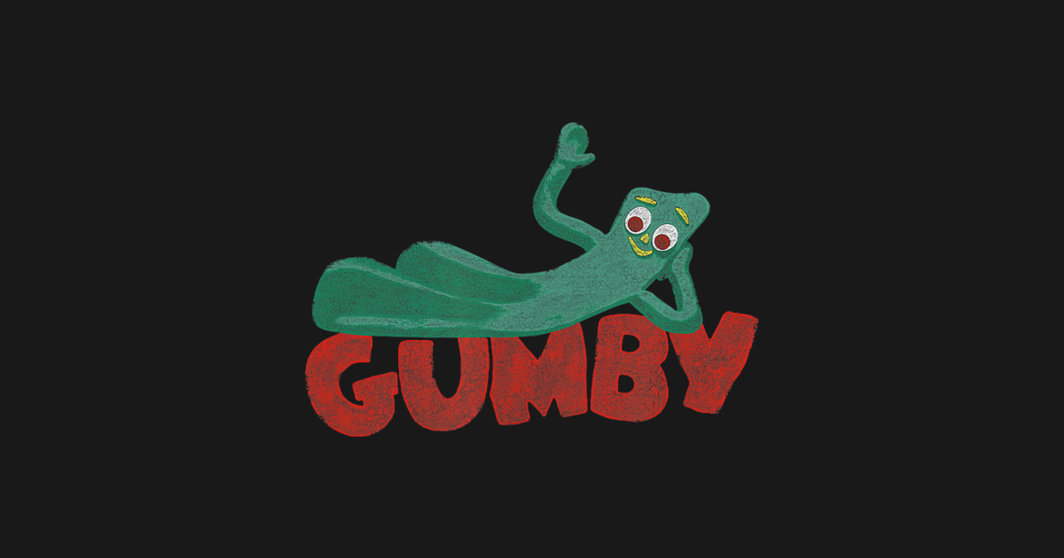 On Funny Cartoon - The 90s Gumby Funny Show - T-Shirt | TeePublic