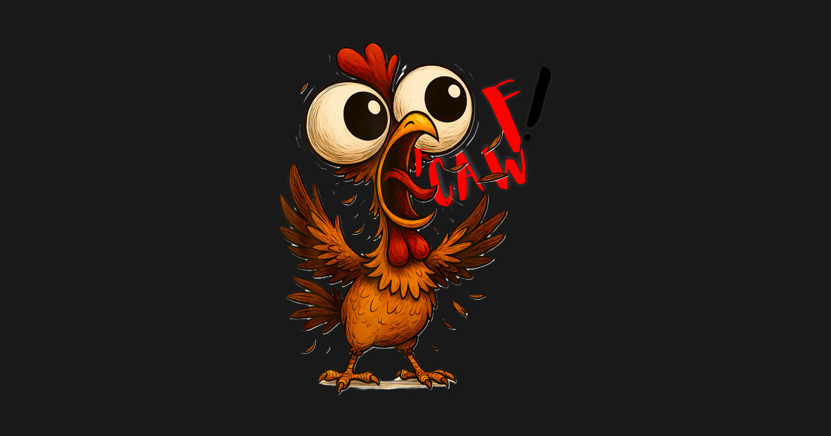 F-Caw-F Chicken Freakout - Chicken Freakout - T-Shirt | TeePublic