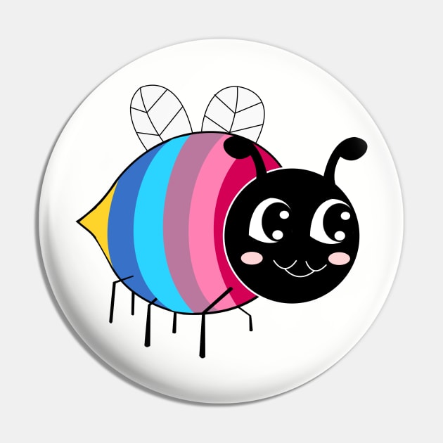 Bee Proud - Pride - Pin | TeePublic