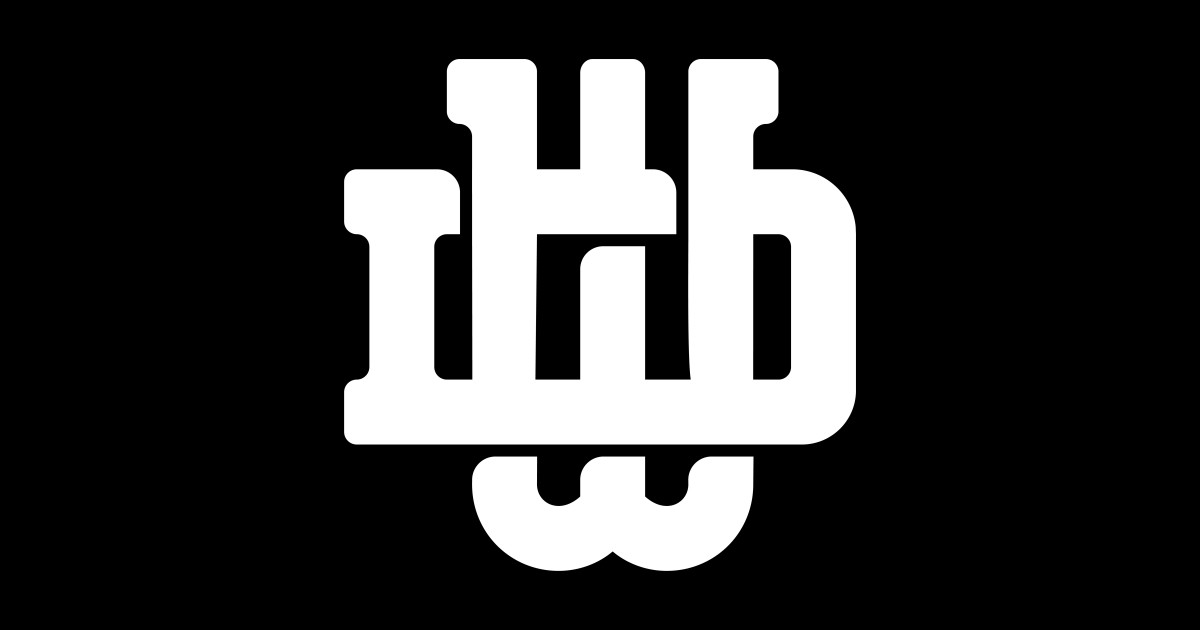 WD Monogram - Monogram - Sticker | TeePublic
