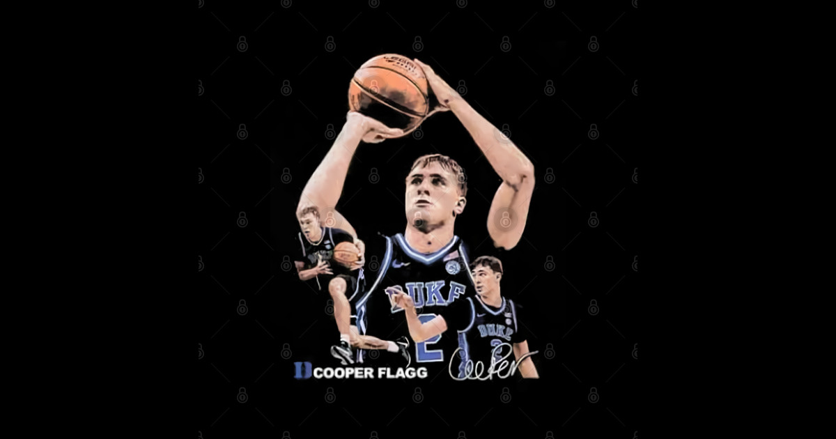 Cooper Flagg Vintage - Cooper Flagg - Sticker | TeePublic