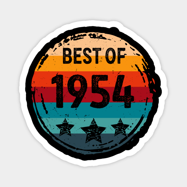 Best Of 1954 Vintage Retro Year Of Birth Birthday - Best Of 1954 ...
