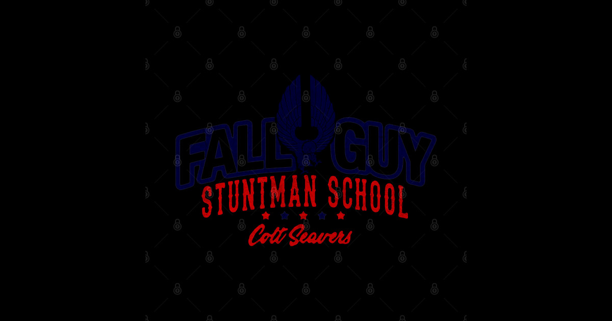 Fall Guy Stuntman Association Vintage - Fall Guy - Sticker | TeePublic