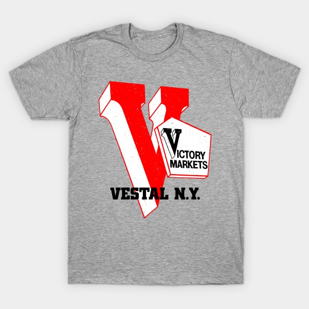 Victory Market Former Vestal NY Grocery Store Logo - Vestal - T-Shirt ...