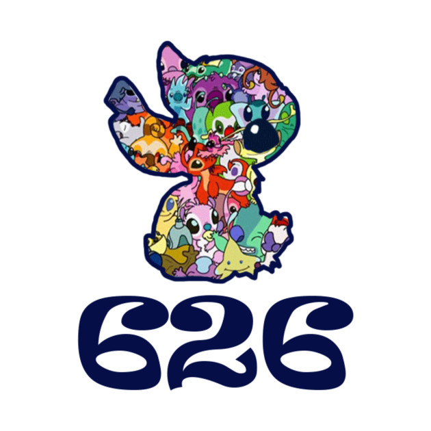 626 - Stitch - T-Shirt | TeePublic