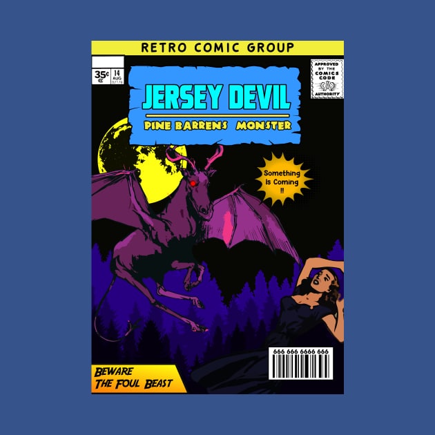 Jersey Devil comic - Jersey Devil - T-Shirt | TeePublic
