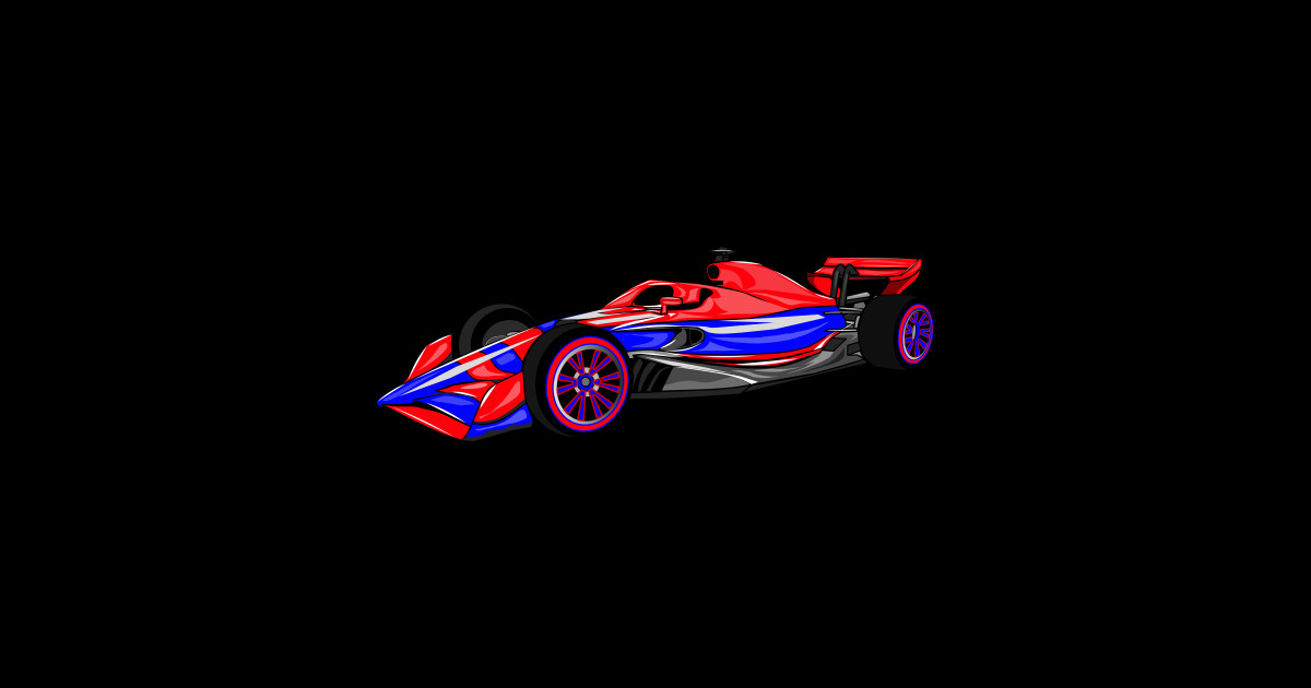 Professional racing car cartoon illustration - Professional Racing Car ...
