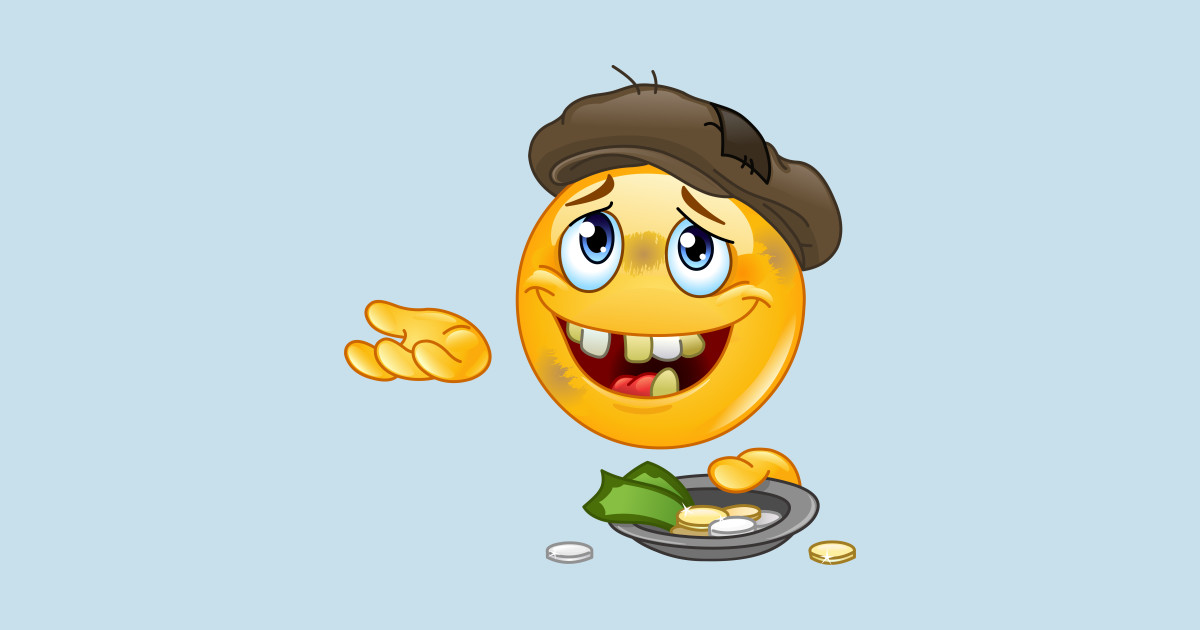 Homeless Emoji - Emoji - T-Shirt | TeePublic