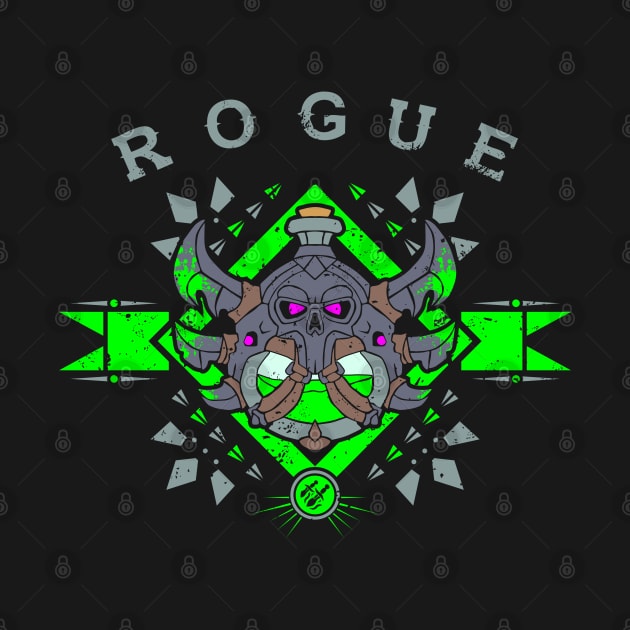 ROGUE - TRIBAL CREST - World Of Warcraft - T-Shirt | TeePublic
