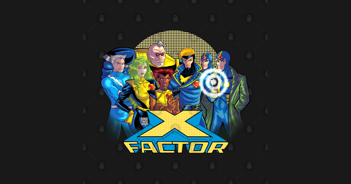 90s X-Factor - Xmentshirt - Sticker | TeePublic