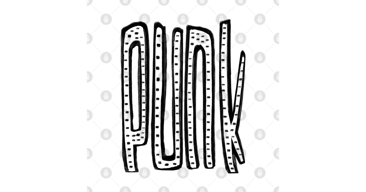 Punky Punk - Punk - T-Shirt | TeePublic