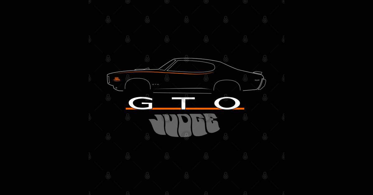 1969 GTO Judge - 1969 Gto Judge - Sticker | TeePublic