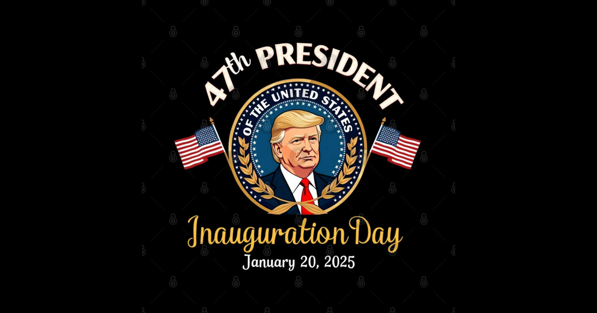 President Donald Trump Inauguration Day 2025 Memorabilia - Trump ...