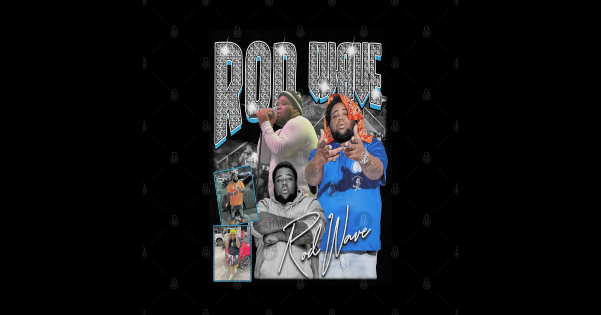 Rod Wave Bling - Rod Wave - Sticker | TeePublic