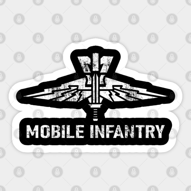 Mobile Infantry Training - Starship Troopers - Sticker | TeePublic