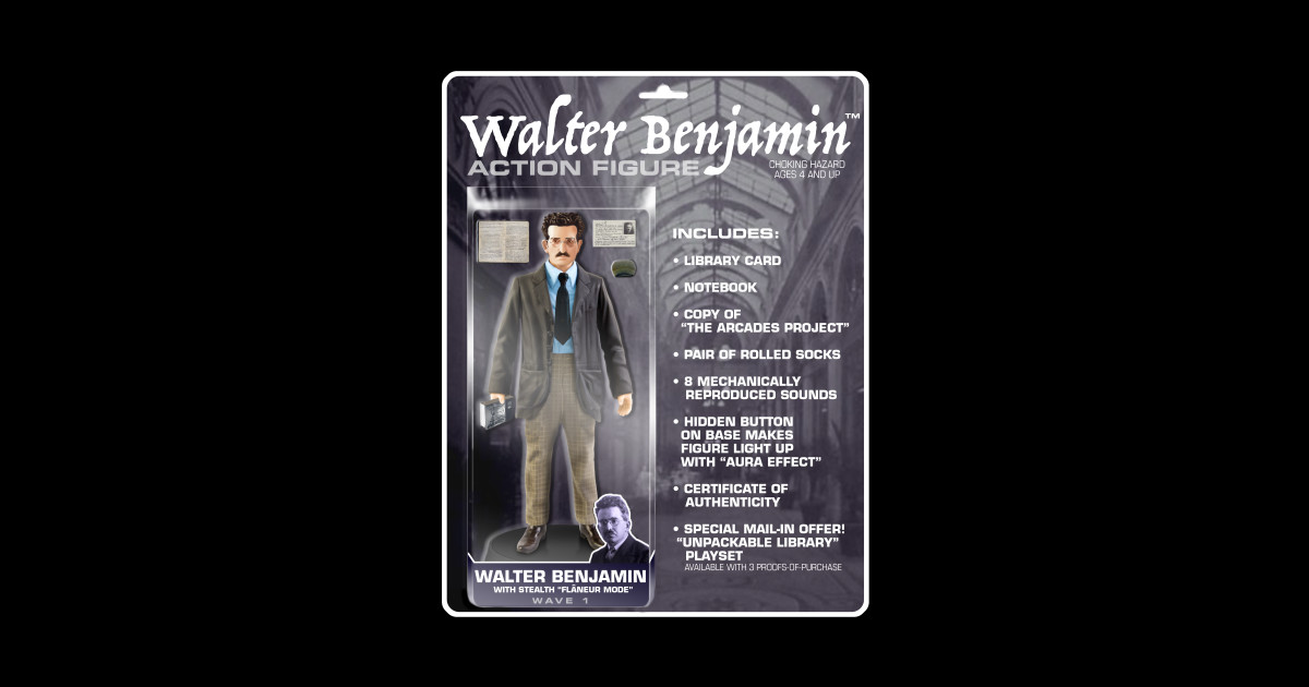 Walter Benjamin Action Figure - Walter Benjamin - Posters and Art ...