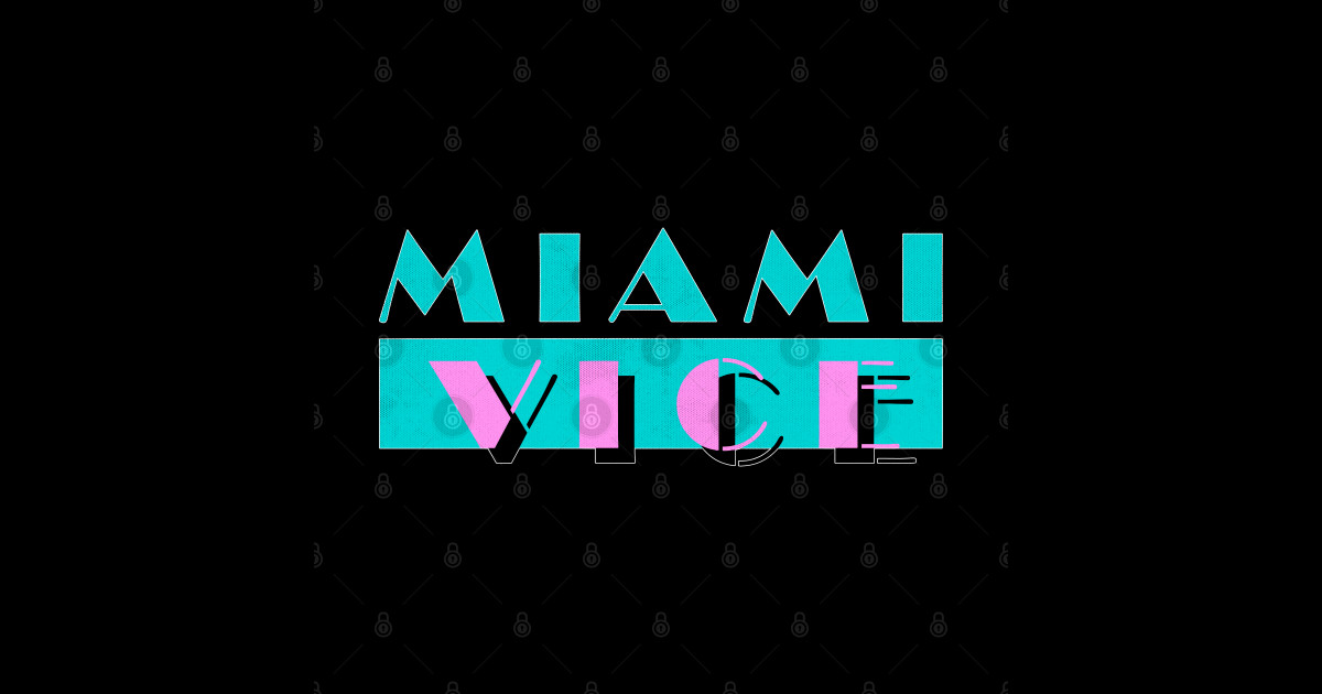 Miami Vice - Miami Vice - Sticker | TeePublic