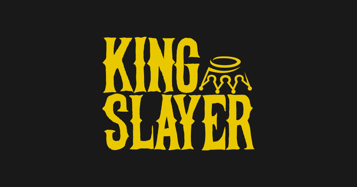 Gold King Crown Slayer - Biker - T-Shirt | TeePublic