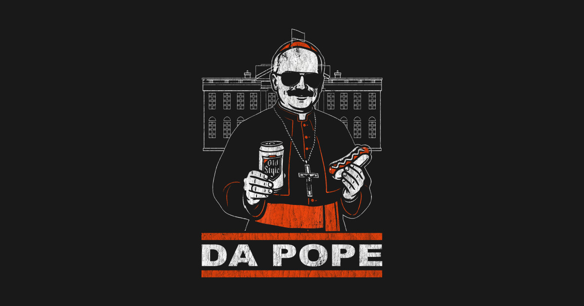 Da Pope From America Chicago Pope Leo XIV Provost Distressed - Da Pope ...