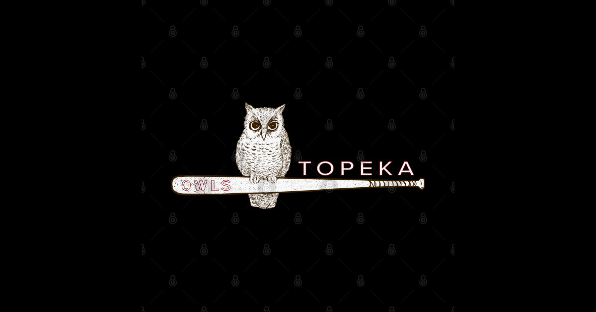 Defunct Topeka Owls Minor League Baseball 1952 - Topeka - T-Shirt ...