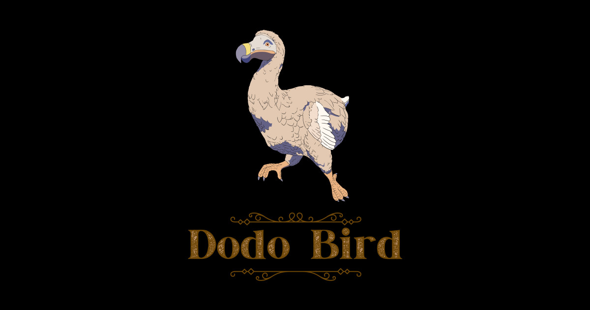 Dodo Bird - Bird - Sticker | TeePublic
