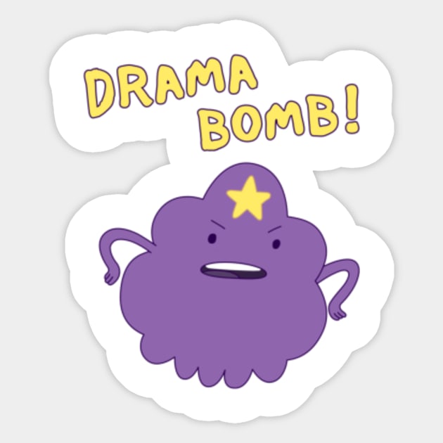 LSP DRAMA BOMB! - Lsp Drama Bomb - Sticker | TeePublic