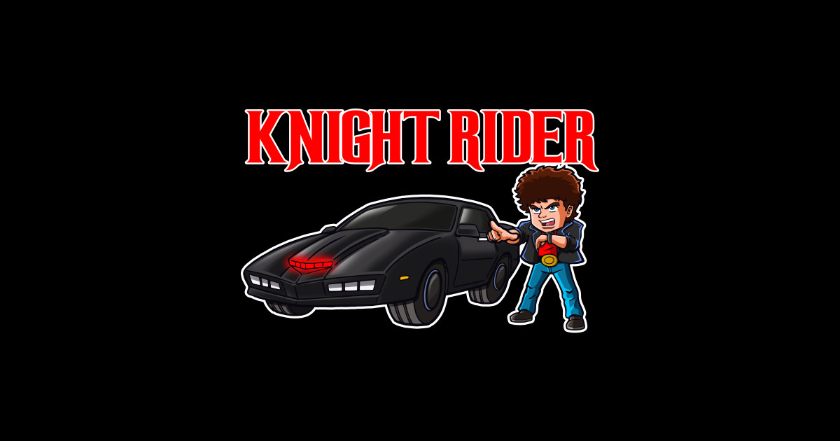 kitt - Knight Rider - Sticker | TeePublic