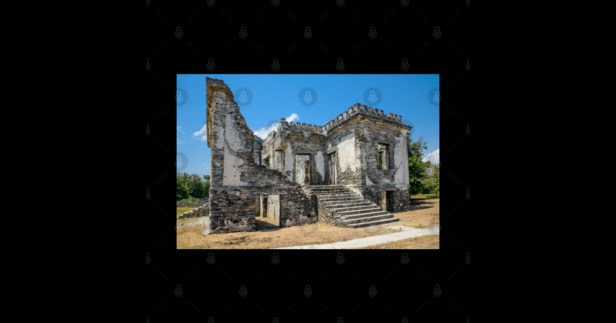 Aipelo Prison Ruins - Timor Leste - Sticker | TeePublic