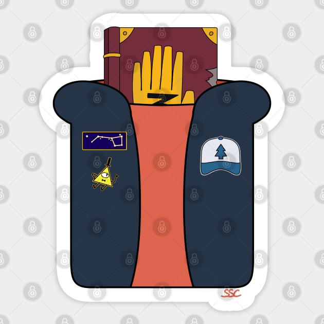 Little Dipper Pocket - Gravity Falls - Sticker | TeePublic