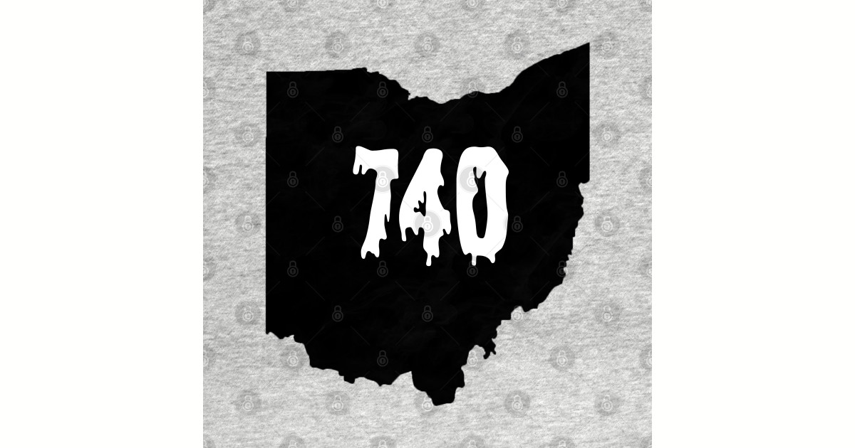 740 - 740 Area Code - T-Shirt | TeePublic