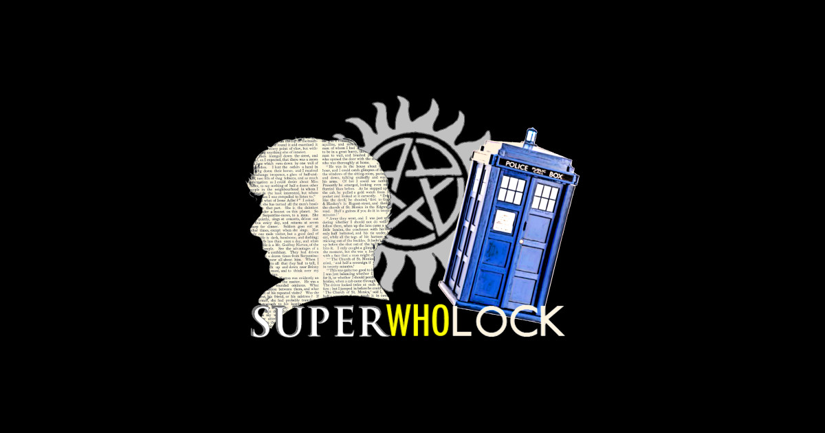 SuperWhoLock - Sherlock - T-Shirt | TeePublic
