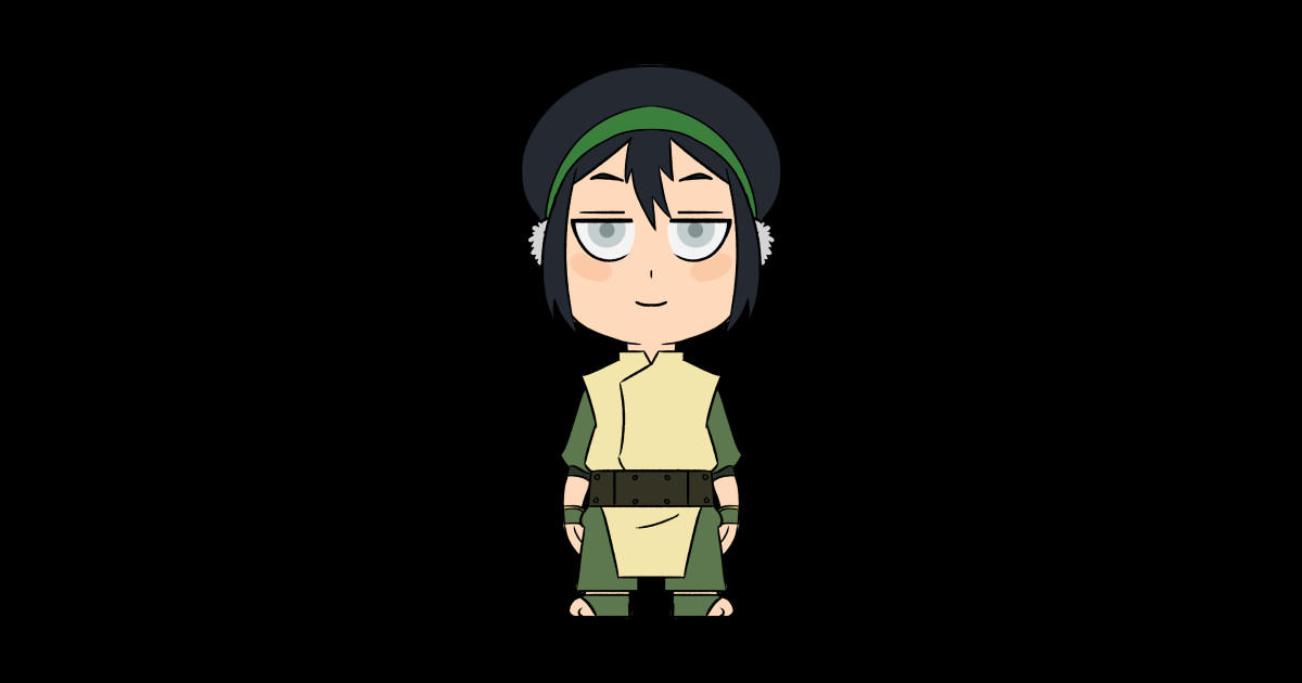 Avatar - Toph graphic - Avatar The Last Airbender - Sticker | TeePublic