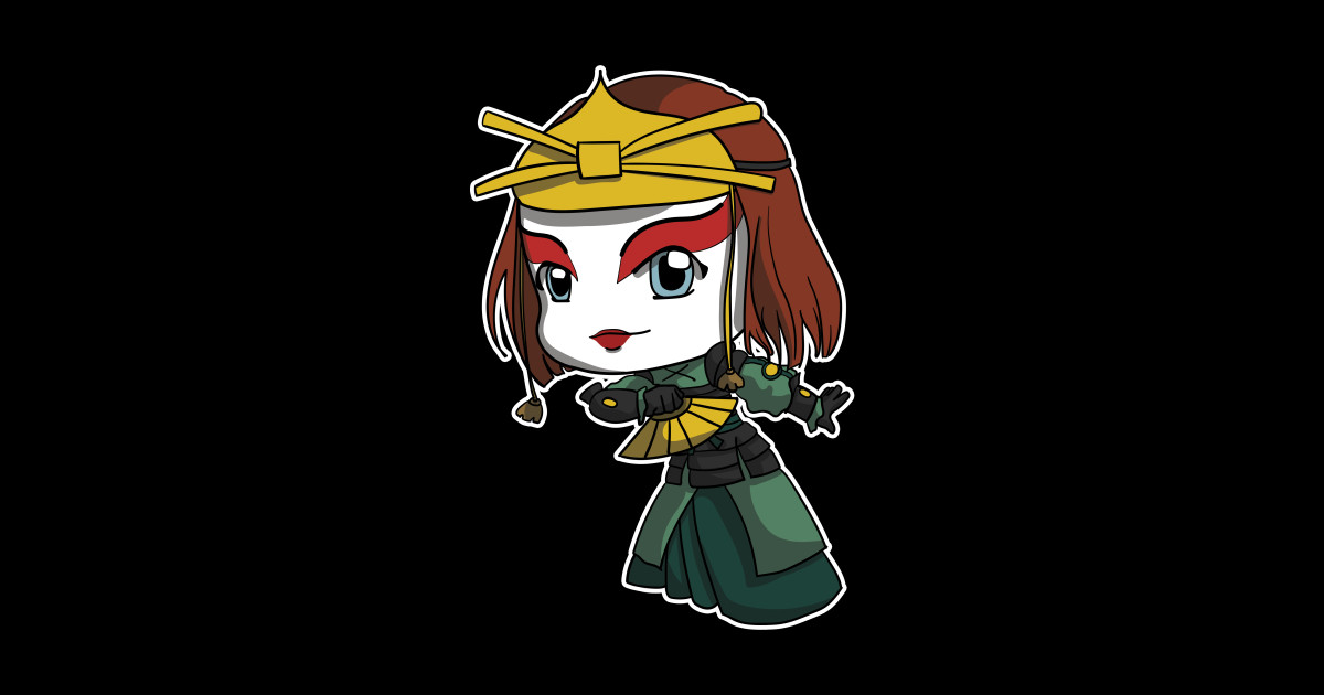 Avatar: The Last Airbender Chibi Suki sticker - Avatar - Sticker ...