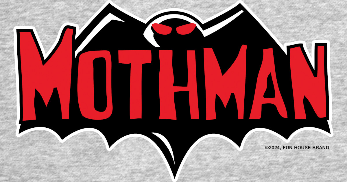 Mothman Retro logo - Mothman - T-Shirt | TeePublic