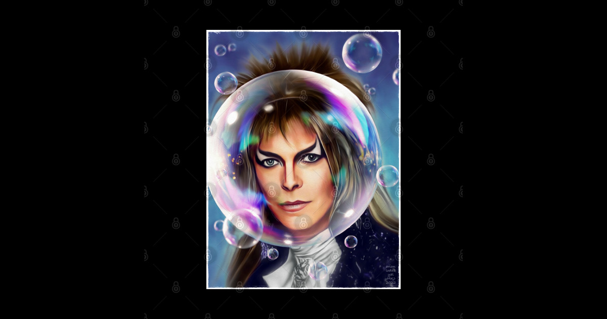 Labyrinth with Bubbles - Labyrinth - Sticker | TeePublic